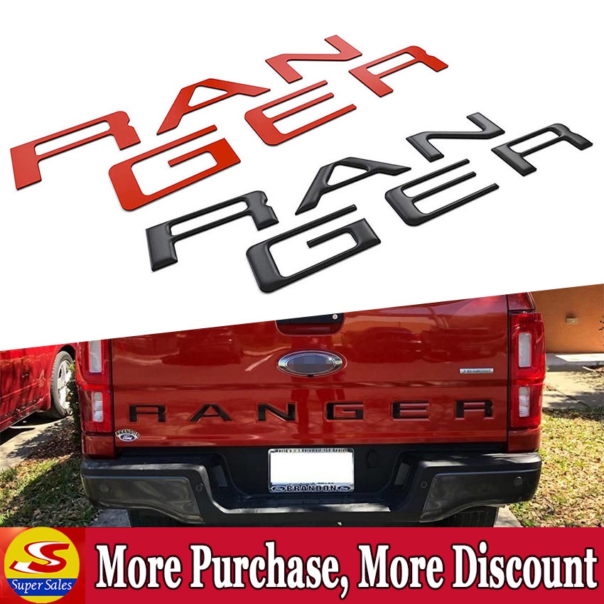 【SuperSales】ABS RearTailgate Badge Emblem Sticker 3D Car Tuning Rear ...