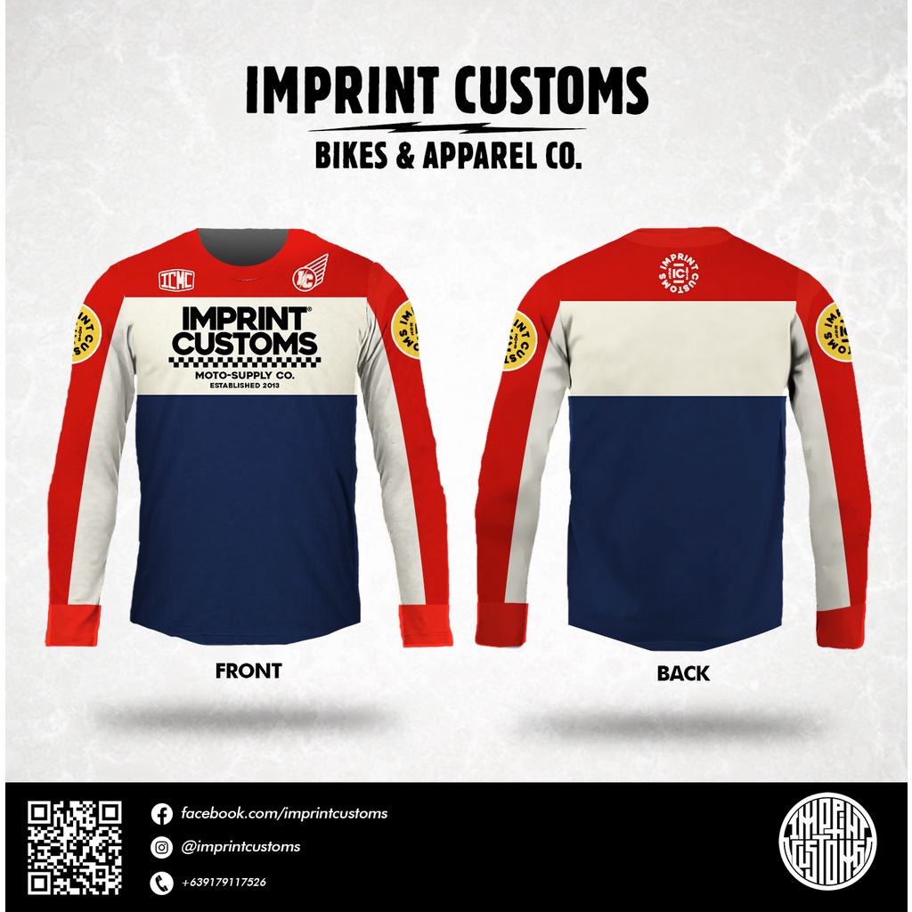 Imprint Customs - Benno Riding Jersey | Shopee Philippines