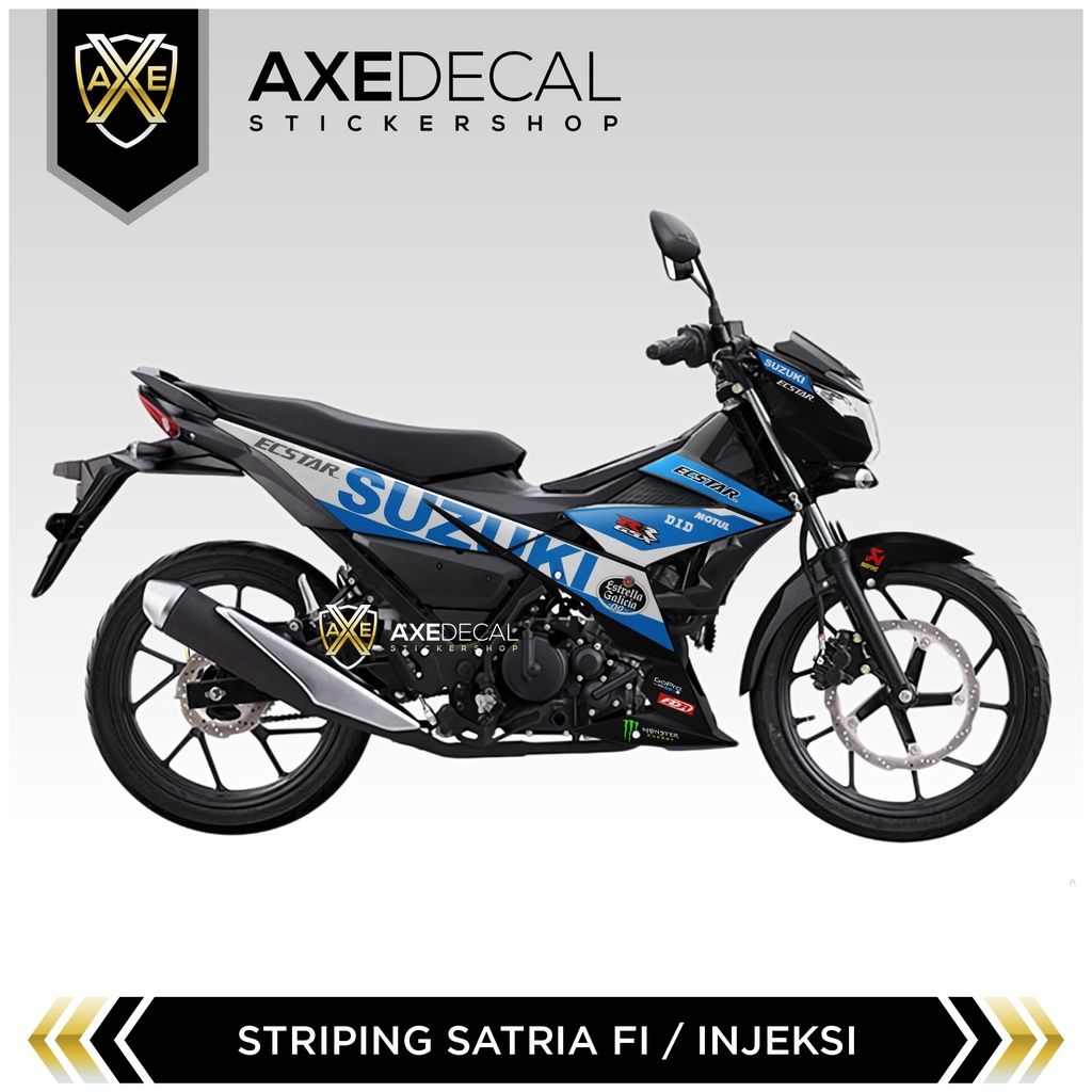 Suzuki Raider Fi Striping/Custom Graphic Injection Raider Motorcycle ...
