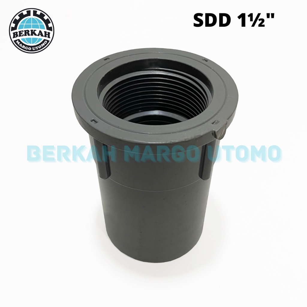PVC Sock Drat Pipe Connection Fittings in 1 1/2" inch SDD PVC | Shopee ...