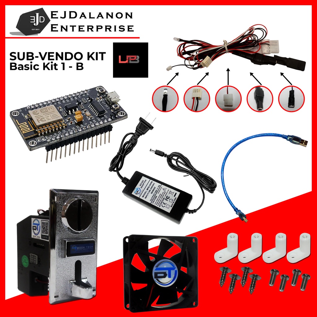 Neonds Piso Wi-Fi Kit / Sub Vendo Wireless Coin Slot | Shopee Philippines