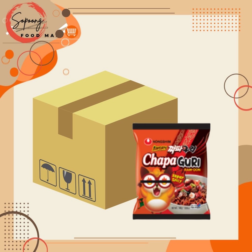 1Box of Nongshim Angry ChapaGuri Ram-Don 140Gx40PCS | Shopee Philippines