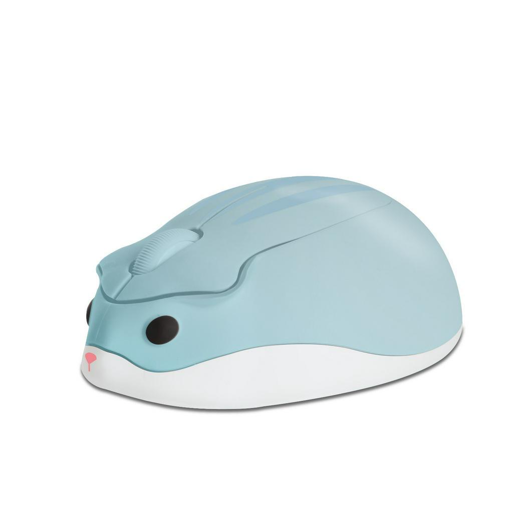 Mini Wireless Mouse Cute Animal Hamster Shape Cartoon Silent Computer ...