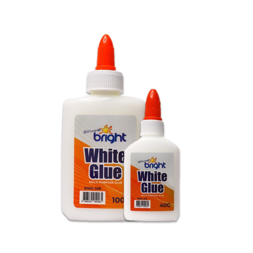 BRIGHT White Glue 40g and 100g (PIECE) | Shopee Philippines