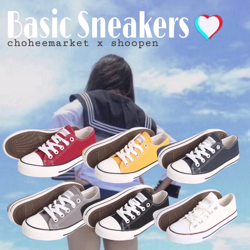 Choheemarket x shoopen (original) Basic Sneakers, Korean Version ...