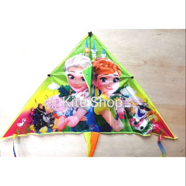 Cartoon Kite - 1.1m Elsa Kite/Frozen Kite/Layang-layang Elsa | Shopee ...