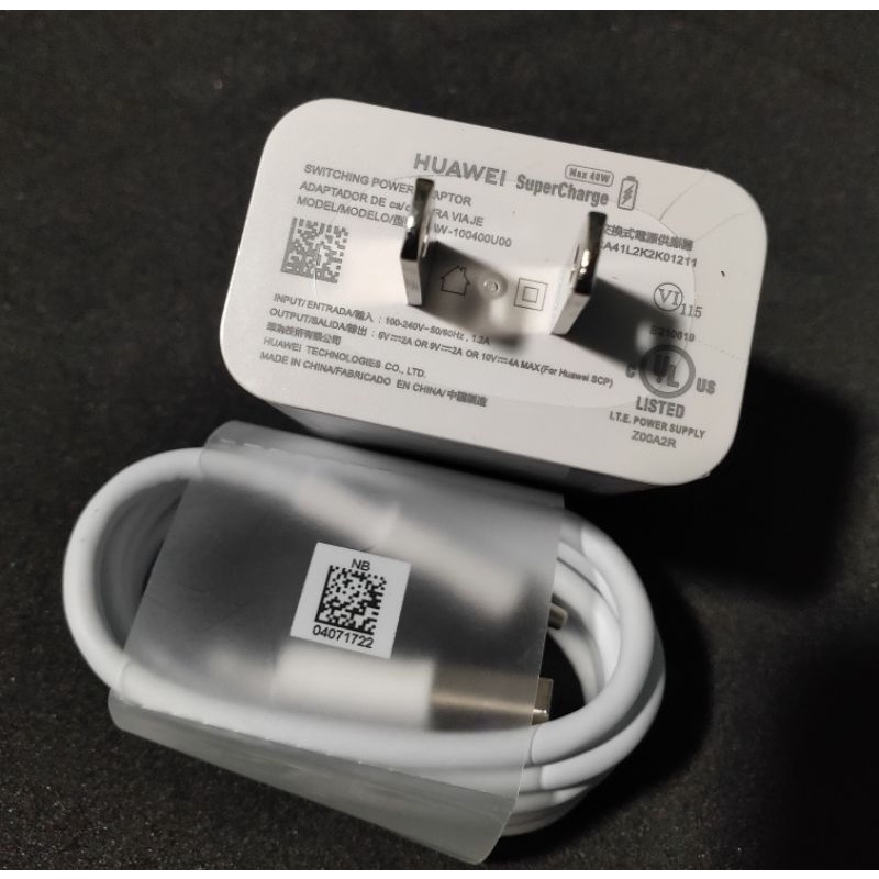 Huawei Original (40 watts) for Nova Series Super Charge Type c Port ...