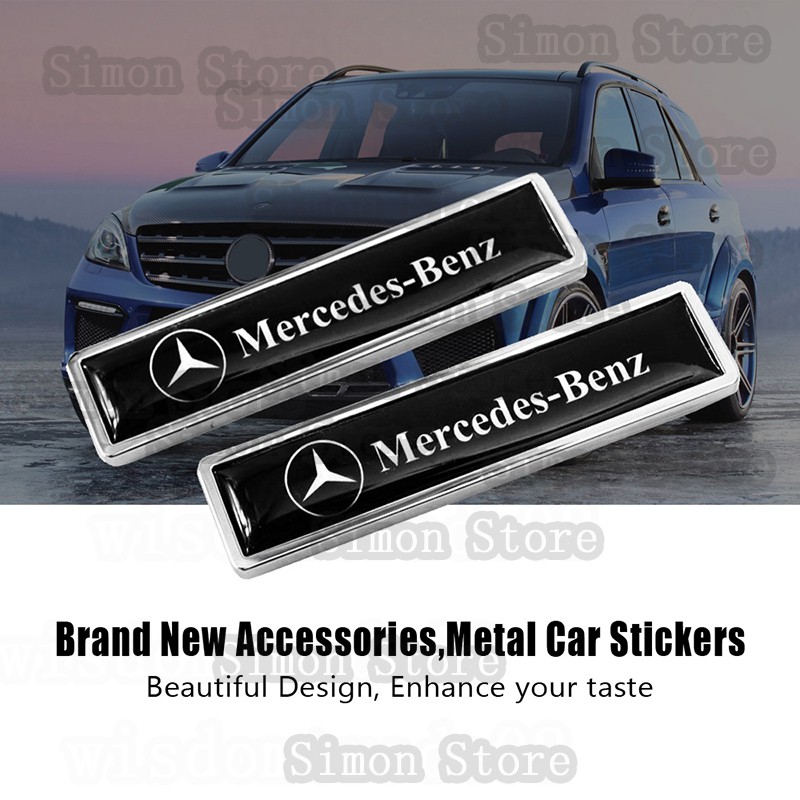 1 Pair Car Body Emblem Decal Styling Car Side Sticker Decoration for ...