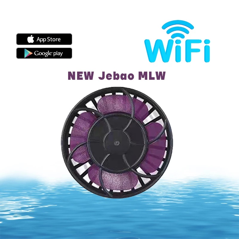 Jebao Aquarium Smart Wave Pump with WiFi LCD Display Controller Coral Reef Tank Wave Maker Pump ...
