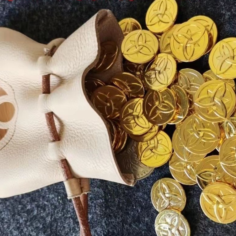 Genshin Impact Cosplay Props Mora Gold Coin Toy 20 Pcs Fun Toys Anime ...