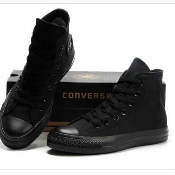 UNISEX Shoes@CONVERSE Chuck Taylor All Star High Cut Canvas Shoes 36-45 ...
