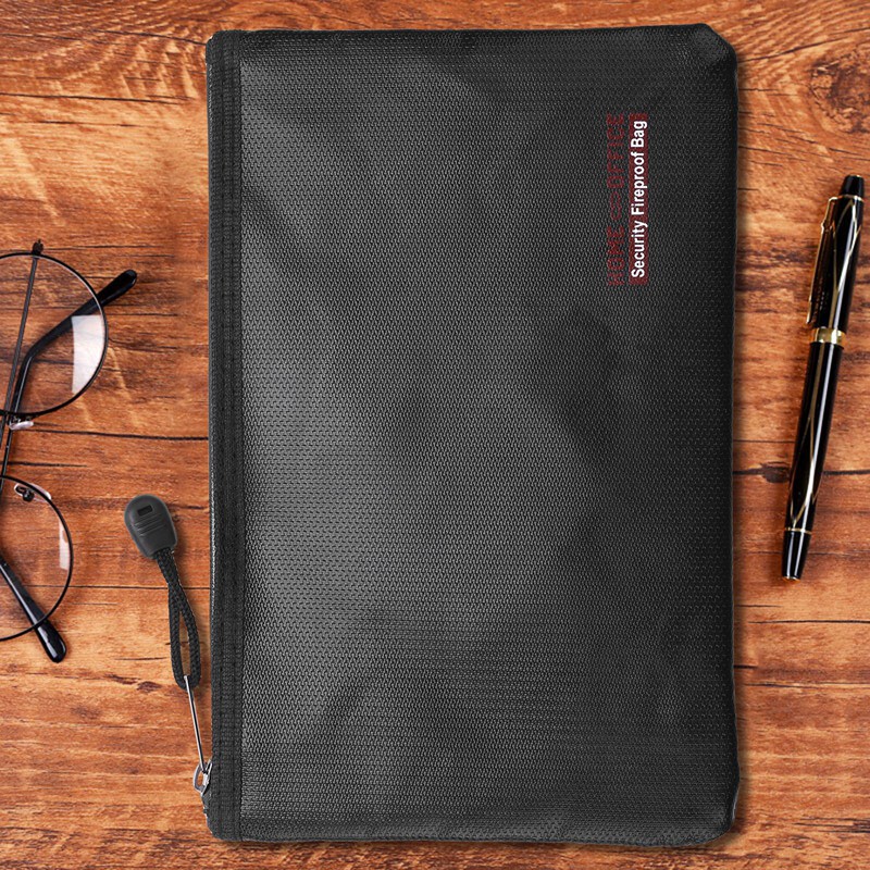Fireproof Document Bag.Fireproof Safe Storage for File Folder | Shopee ...