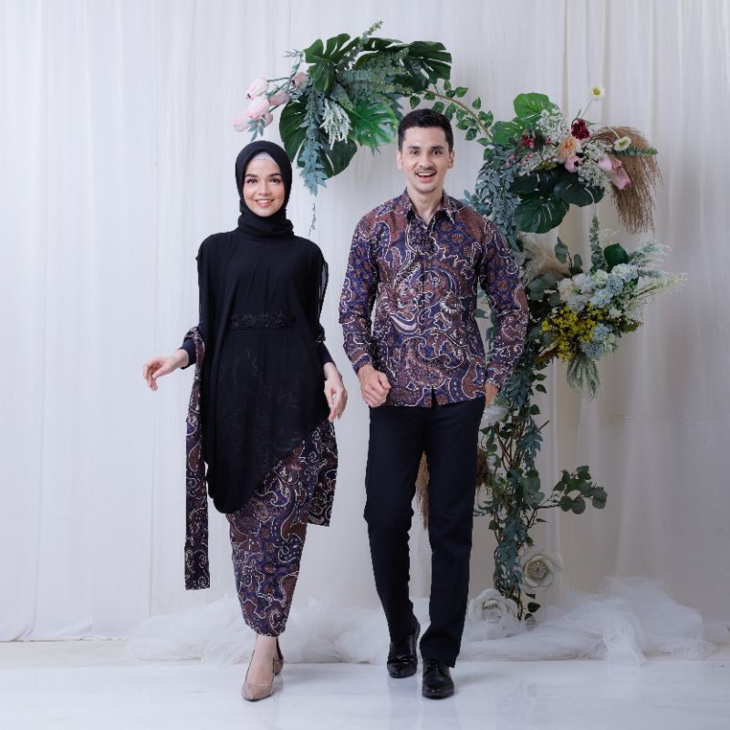 HITAM Black AYU Flower COUPLE SET (Free Delivery) | Shopee Philippines