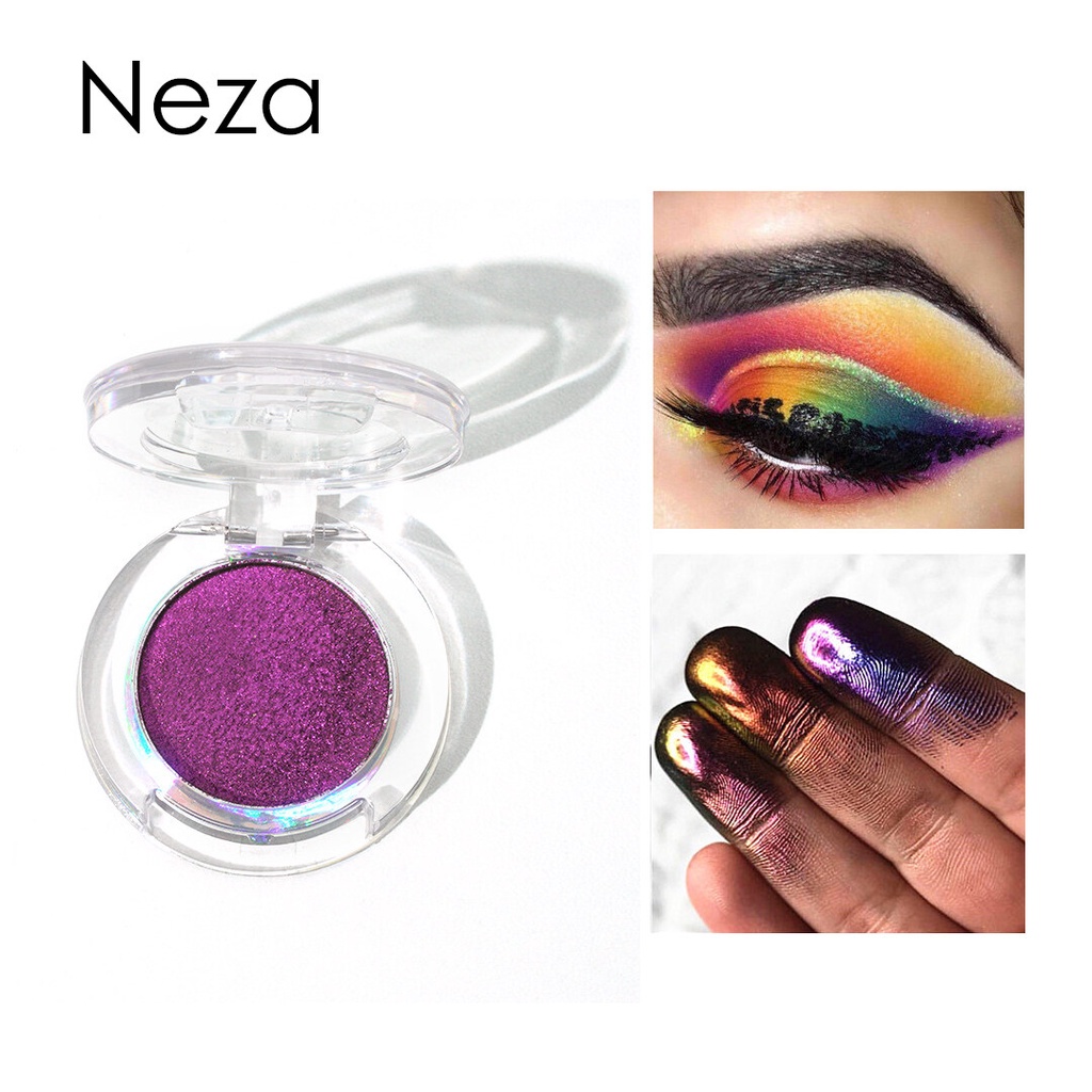 Neza Waterproof Electro-optic Color Changing Eye Shadow Shiny High ...