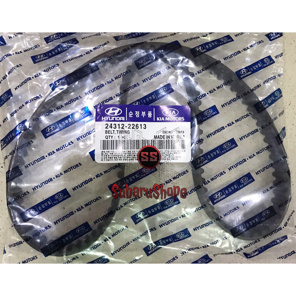Timing BELT HYUNDAI ACCENT VERNA GETZ AVEGA 24312-22613 | Shopee ...