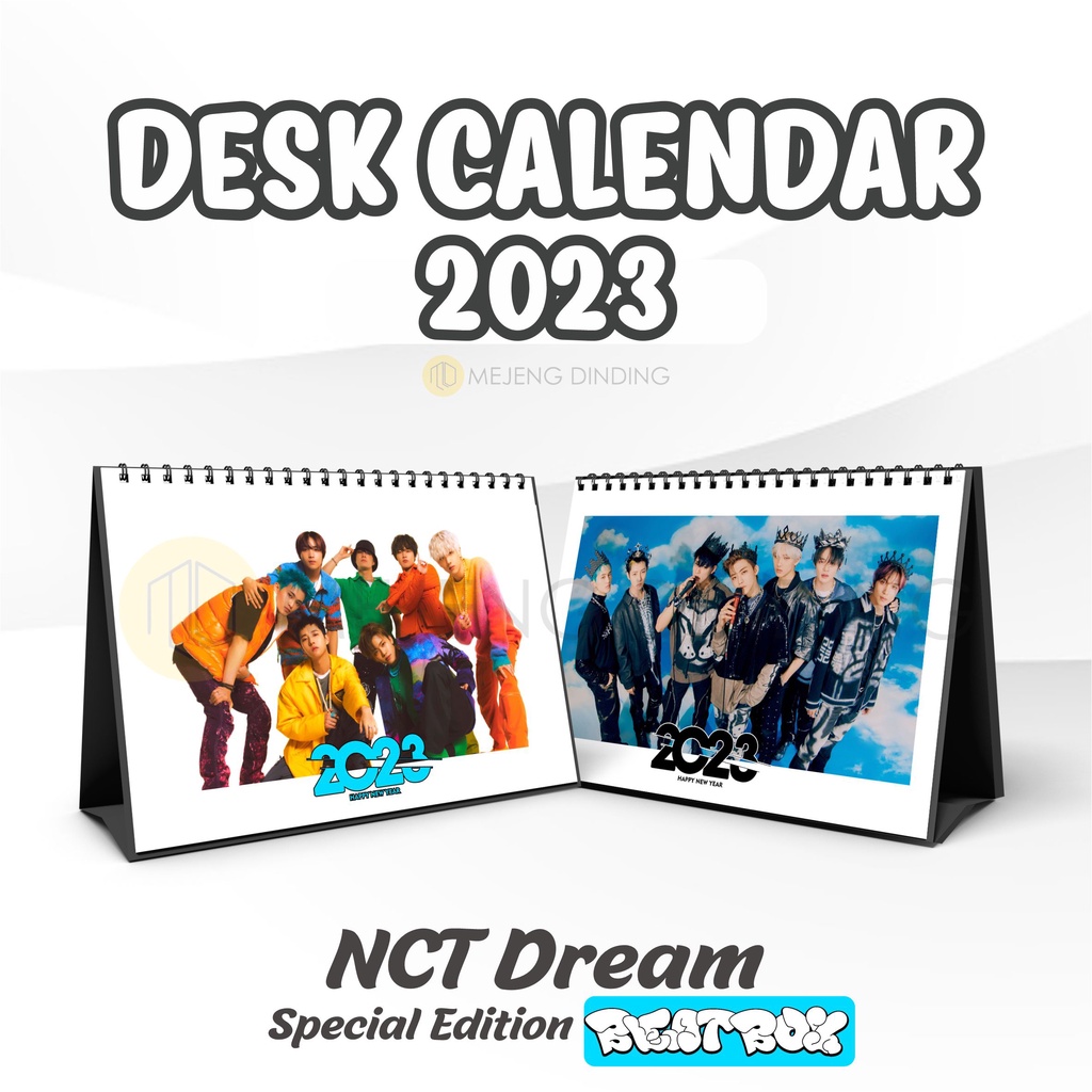 Desk Calendar 2023 NCT BEATBOX NCT DREAM NCT 127 WAYV NCT DREAM ...