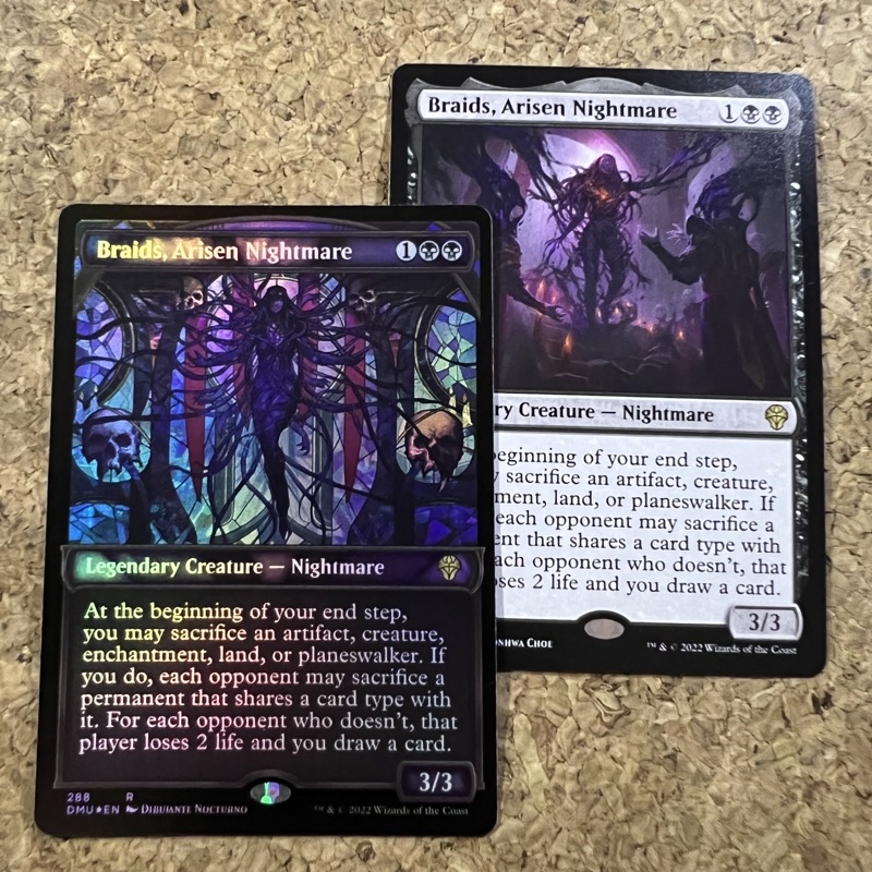 BRAIDS, ARISEN NIGHTMARE | DOMINARIA UNITED | BLACK | MTG MAGIC THE ...