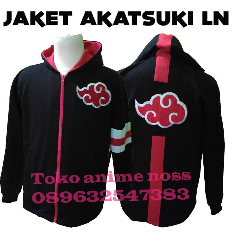 Naruto anime LN akatsuki jacket | Shopee Philippines