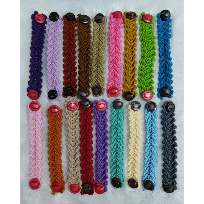MASK CONNECTOR / KNITTED CONNECTOR / ZIGZAG MASK CONNECTOR | Shopee ...