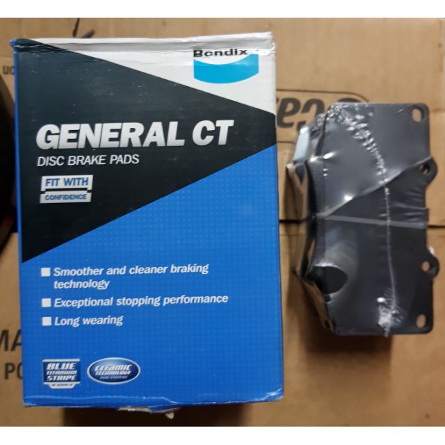 Bendix Toyota Fortuner 2016-2023 FRONT Brake Disc Pads DB2380 | Shopee Philippines