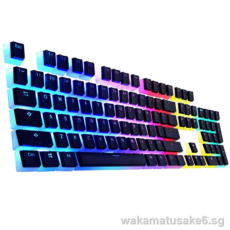 Havit Keycaps Double Shot Backlit PBT Pudding Keycap Set with Cherry MX ...