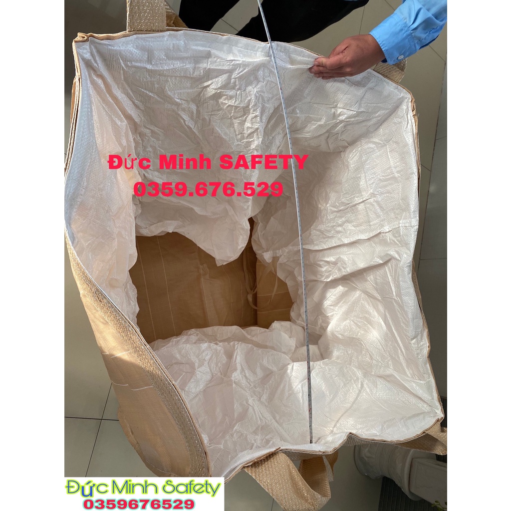 1 ton cargo crane bag, crane truck (jumbo bag) with wide mouth and ...