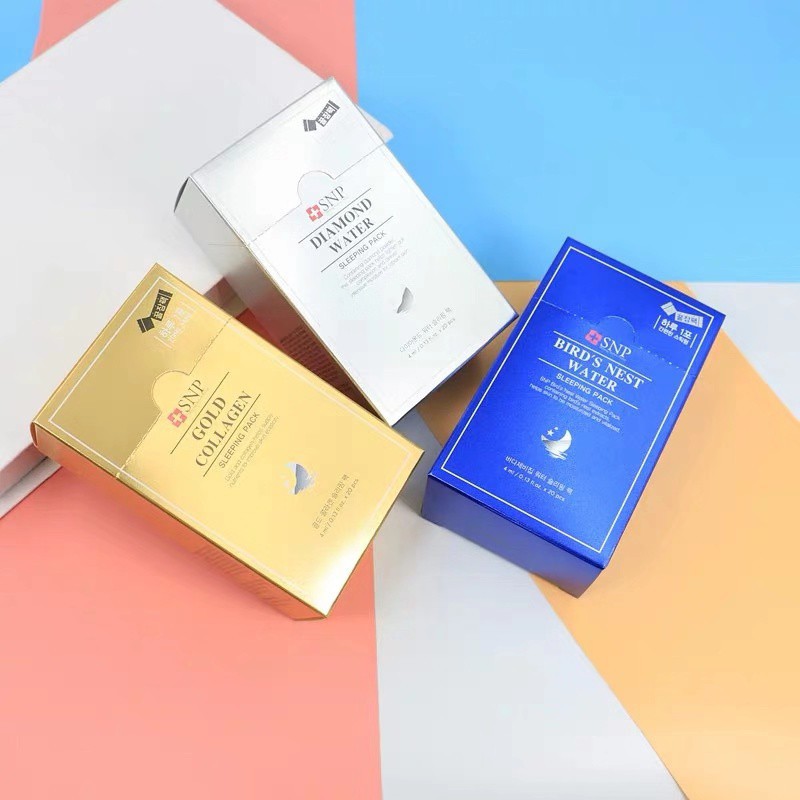 100% Authentic SNP Bird's Nest Water Sleeping Pack 1pack(4ml x 20pcs ...