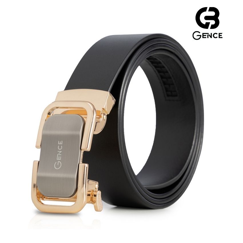 Gence High Quality Men's Leather Belt, Men's Office Leather Belt LG05 ...