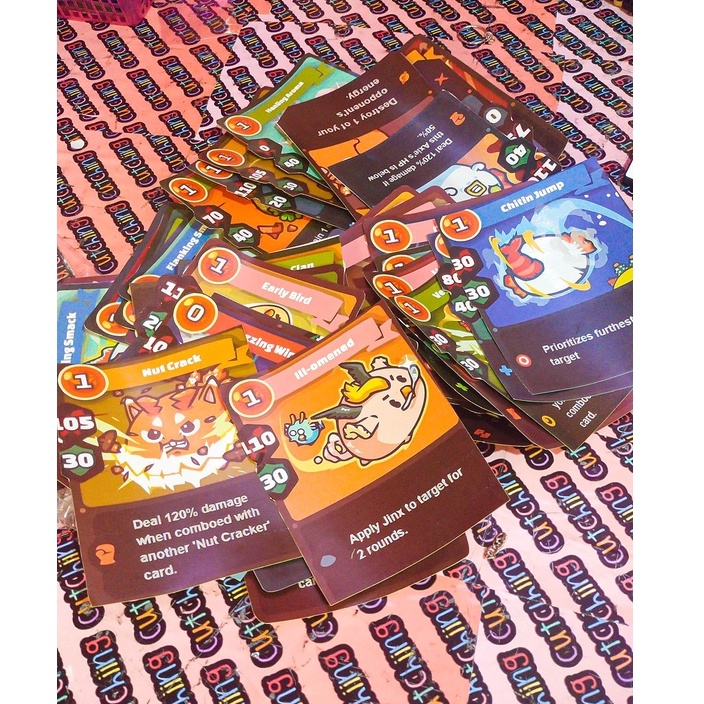 AXIE INFINITY CARD STICKER (PERFECT FOR WALLPAPER) WITH FREEBIES ...