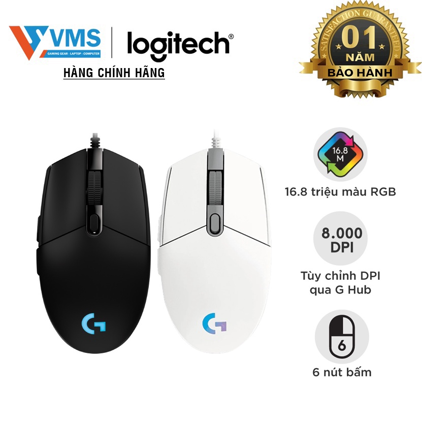 Logitech G102 Gen2 Gaming Mouse (USB/RGB) | Shopee Philippines