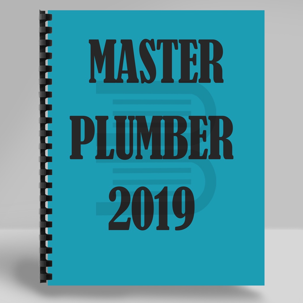 MASTER PLUMBER 2019 Board Exam Reviewer (Plumbing Code, Sanitation ...