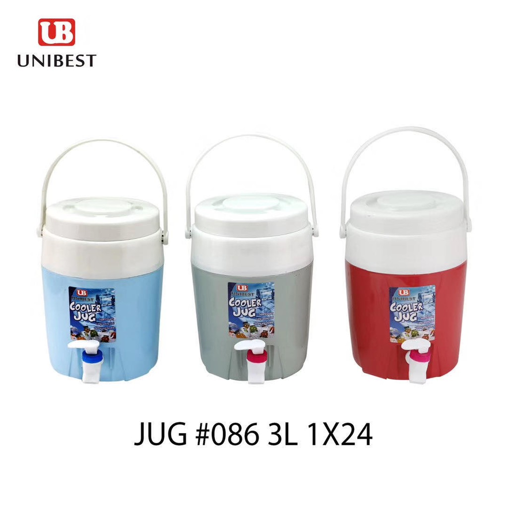 judy5577 Unibest Water Cooler #086 Jug Assorted 3L Unibest water Cooler ...