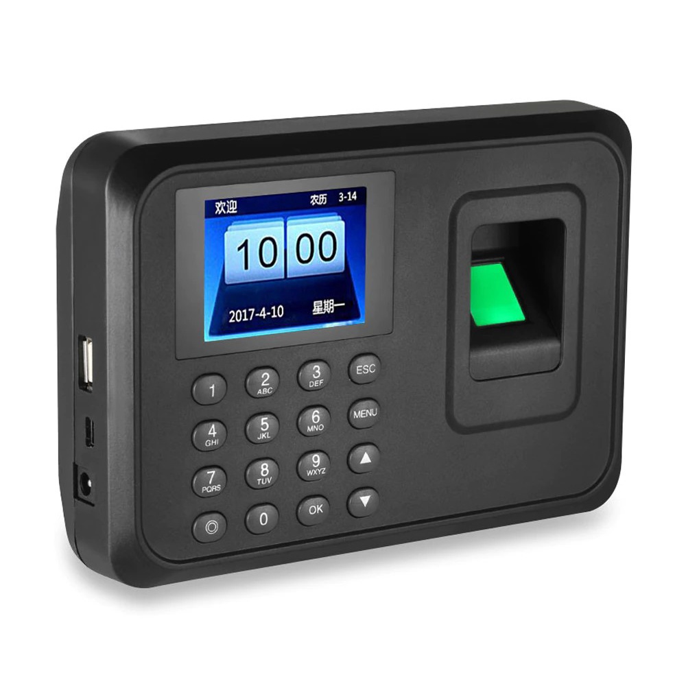 TNJ Biometric Fingerprint Time Attendance Machine A6 | Shopee Philippines