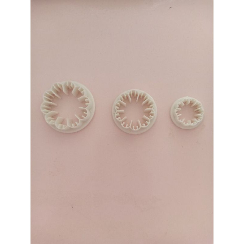 Carnation Flower Design Fondant Cutters Set | Shopee Philippines