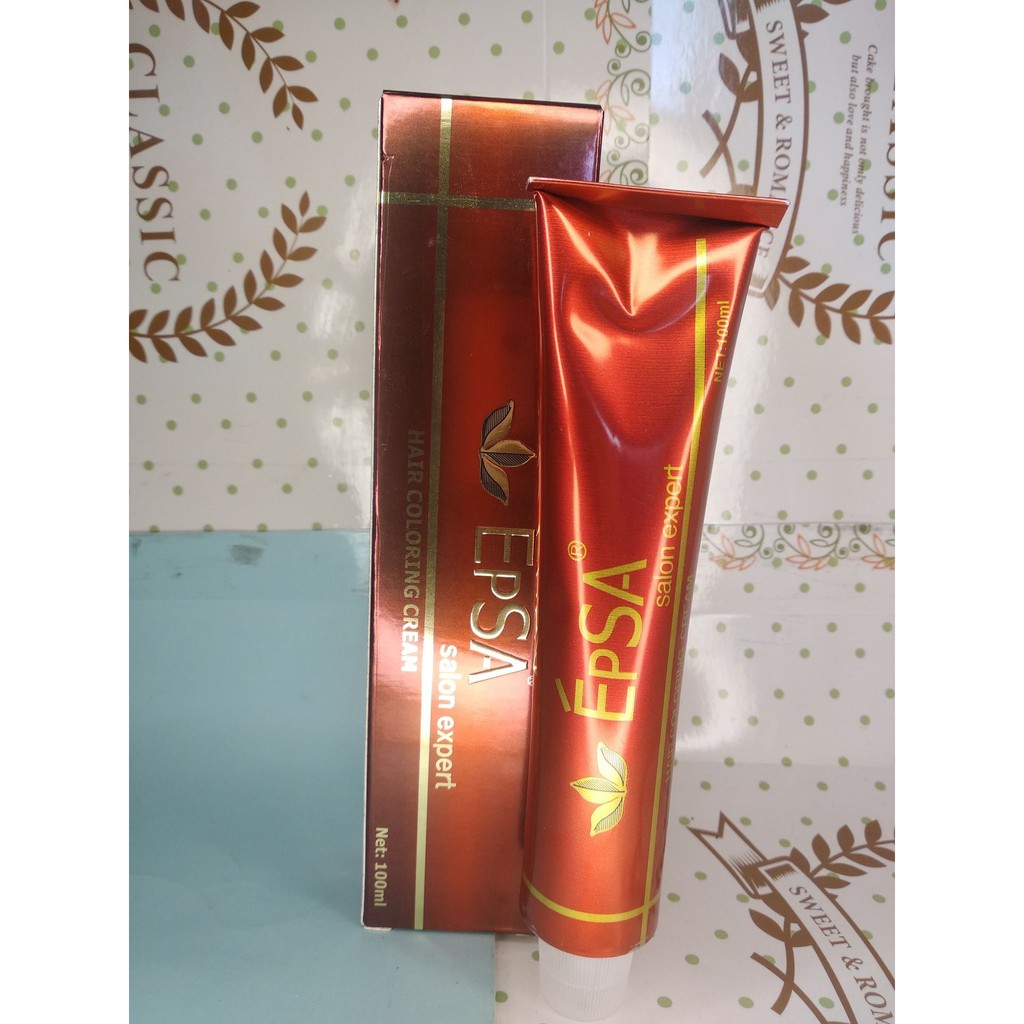 EPSA HAIR COLOR ONLY 100ML A Micro tide color hair salon special dye ...