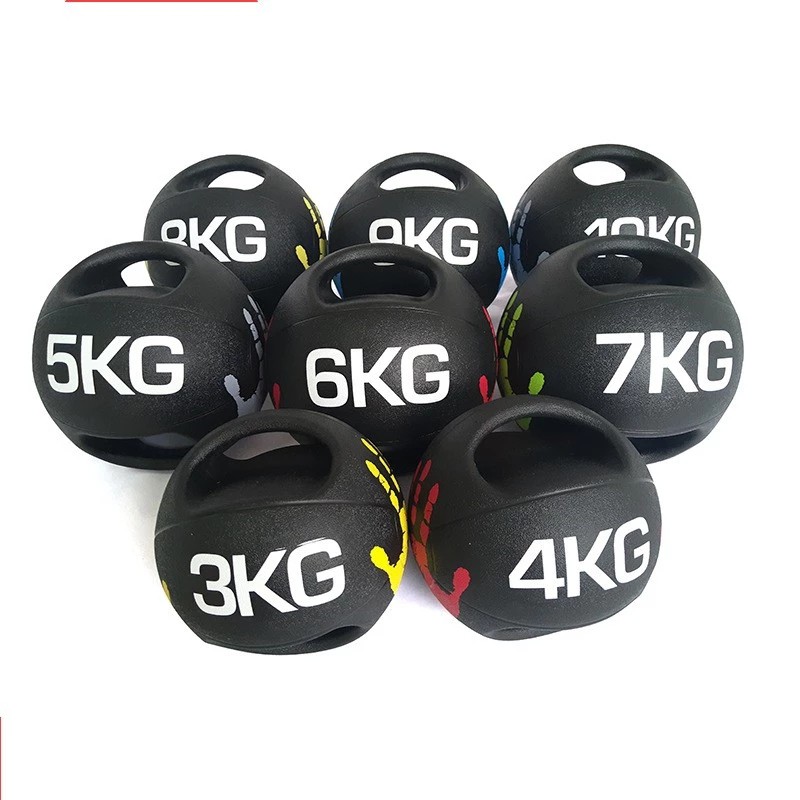 Rubber Medicine Ball with Handle Exercise Fitness Gym Ball 3Kg 4Kg 5Kg 6Kg 8Kg 9Kg 10Kg | Shopee ...