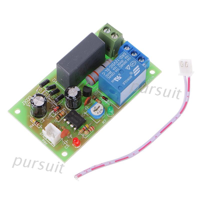 AC 220V Trigger Delay Switch Turn On Off Board Timer Relay Module PLC Adjustable | Shopee ...