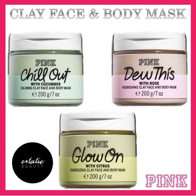 VICTORIA’S SECRET Clay Face and Body Mask - 200g | Shopee Philippines