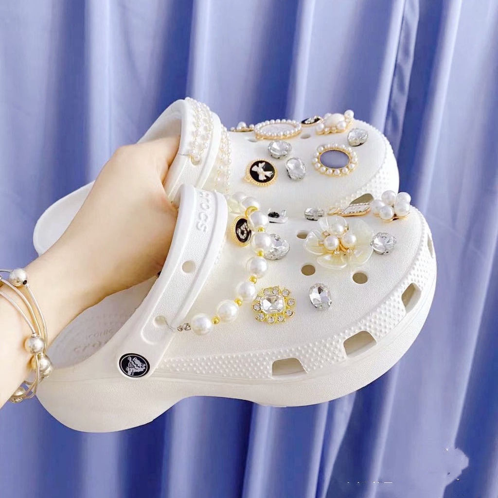 INS Button Shoes Charm -croc /jibz /Button croc /Charm/DIY-Cute Cartoon ...