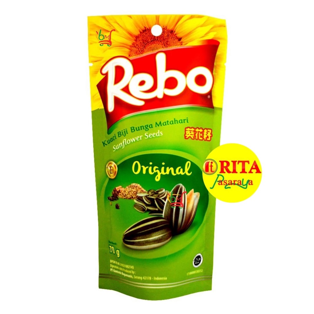 Rebo Kuaci Original 70gr | Shopee Philippines