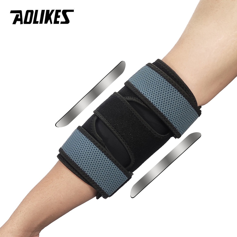 AOLIKES 1 Pc Adjustable Elbow Fixed Arm Splint Joint Brace Support With ...