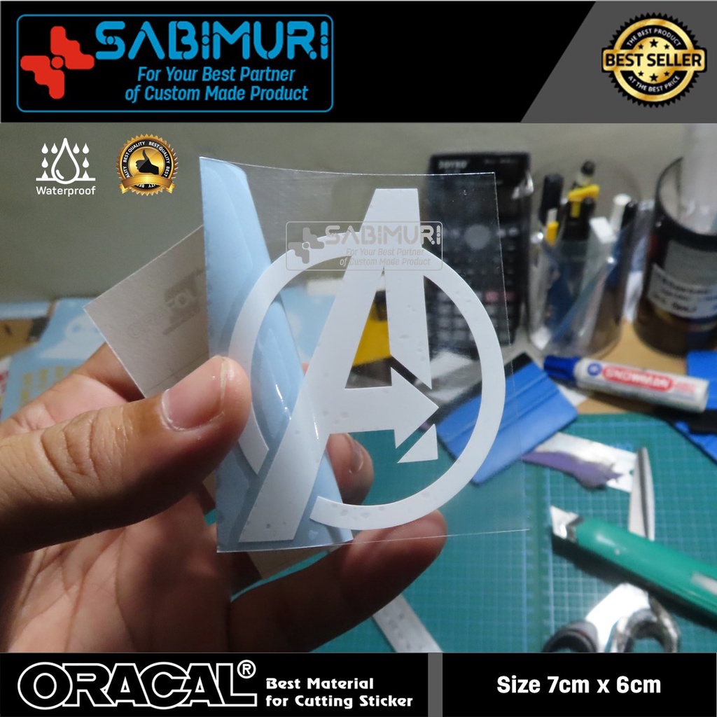 Cutting Sticker Avengers Logo Sticker | Shopee Philippines