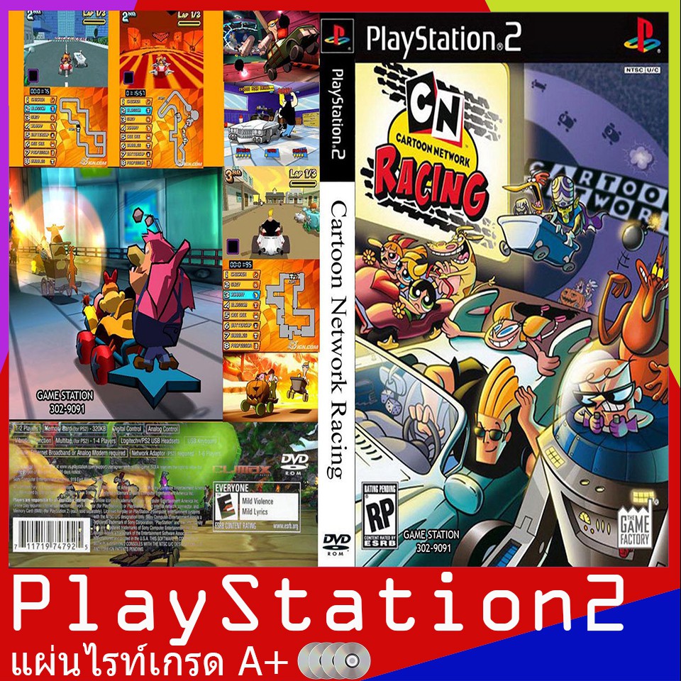 PS2GAME :Cartoon Network Racing (USA) | Shopee Philippines