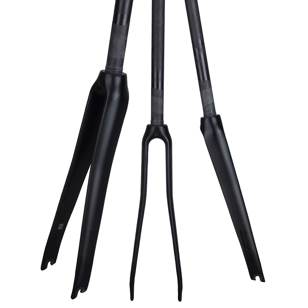BALUGOE all carbon fibre road bike front fork Carbon fibre hard fork ...
