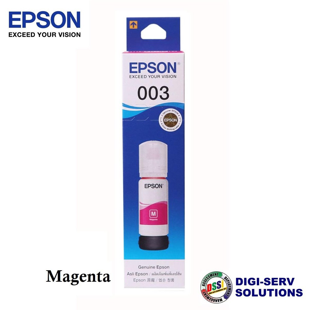 Epson 003 Original Ink Bottle for Epson L3110 / L3150 (MAGENTA ...