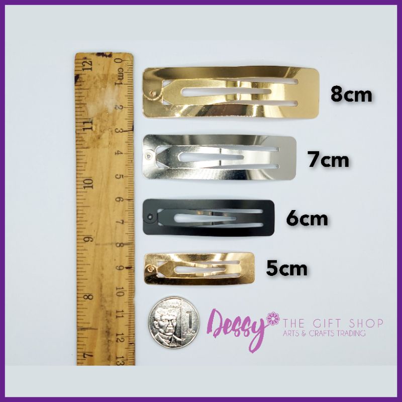 Rectangular Snap Clip - 6 pcs | Shopee Philippines