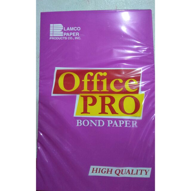 OFFICE PRO Bond Paper S-16 | Shopee Philippines