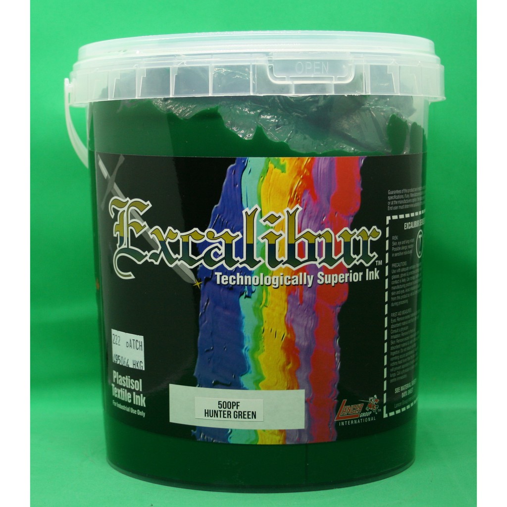 Excalibur 500PF Series Plastisol Ink - Gallon (5 Kilos) | Shopee ...