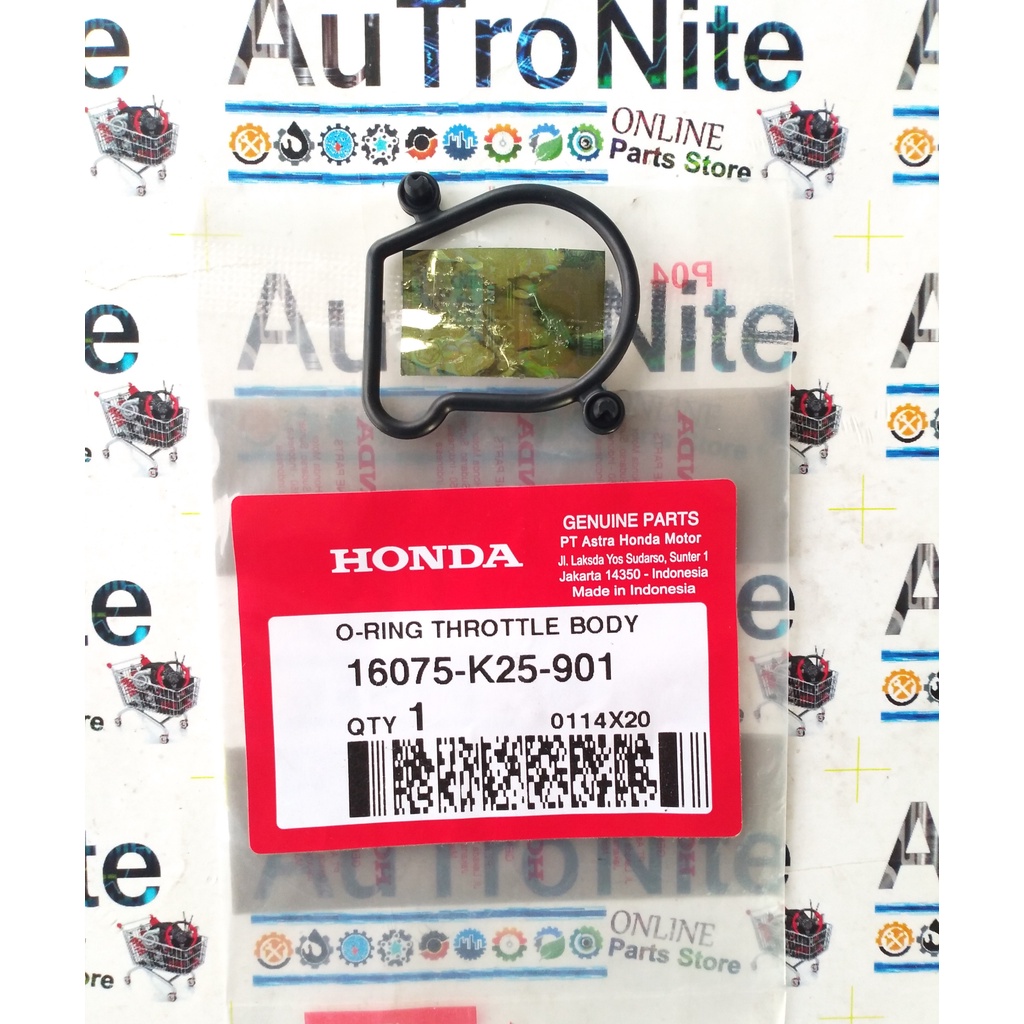 O-Ring Seal Throttle Body Intake 16075-K25-901 Original Honda Beat Pop Scoopy Vario 110 FI ESP ...