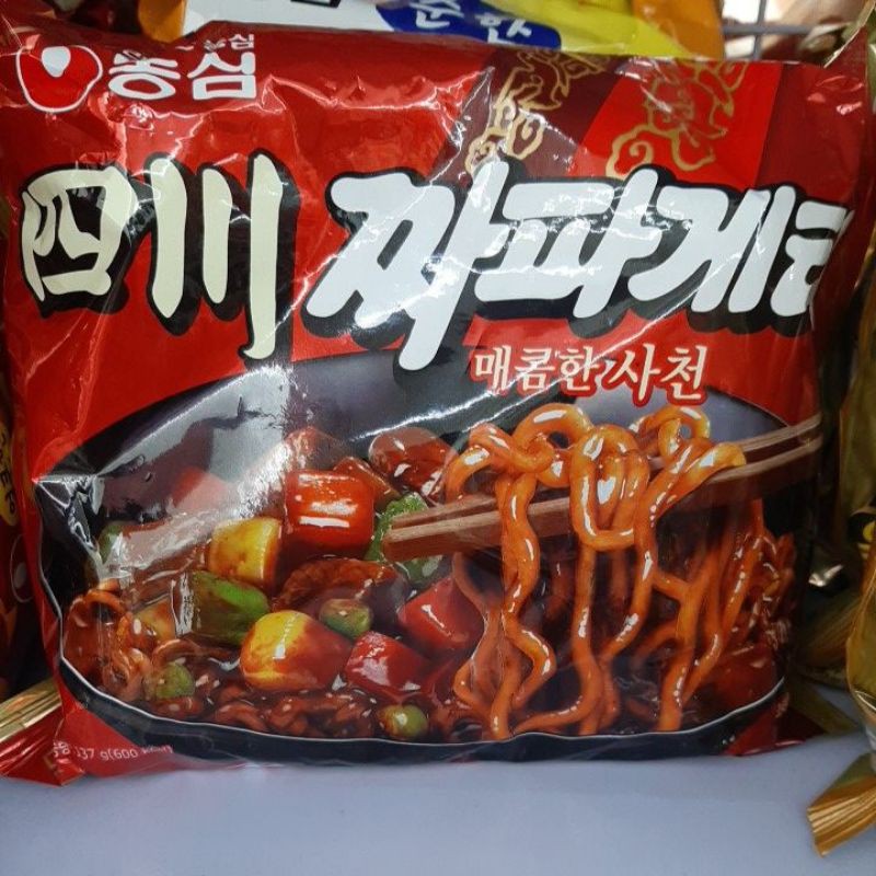 Jjapaghetti/Chapaghetti 140g pouch 123g cup by Nongshim | Shopee ...